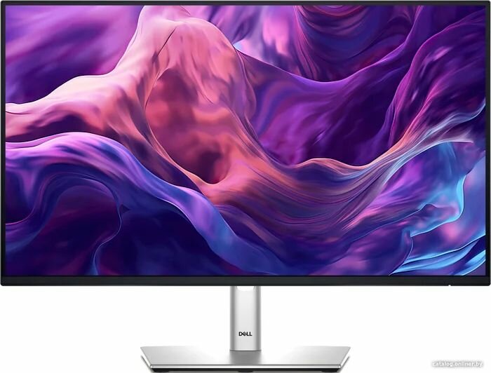 Монитор Dell 24" P2425E черный IPS LED, серебристый, черный