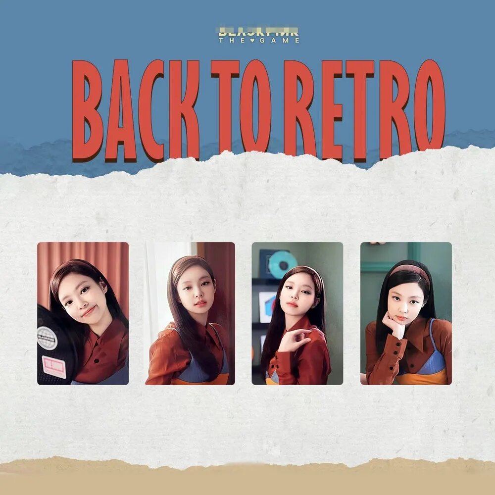Карточки BLACKPINK k-pop карточки коллекционные BPTG JISOO JENNIE ROS LISA Фотокарточки 54 * 86 мм 4 шт
