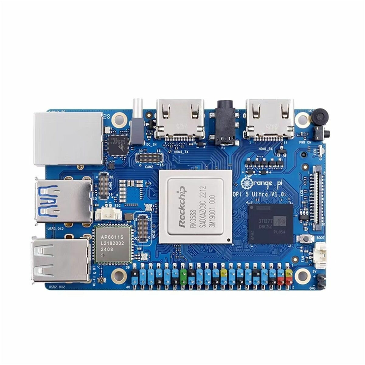 Для Платы Разработки Orange Pi 5 Ultra LPDDR5 Rockchip RK3588,