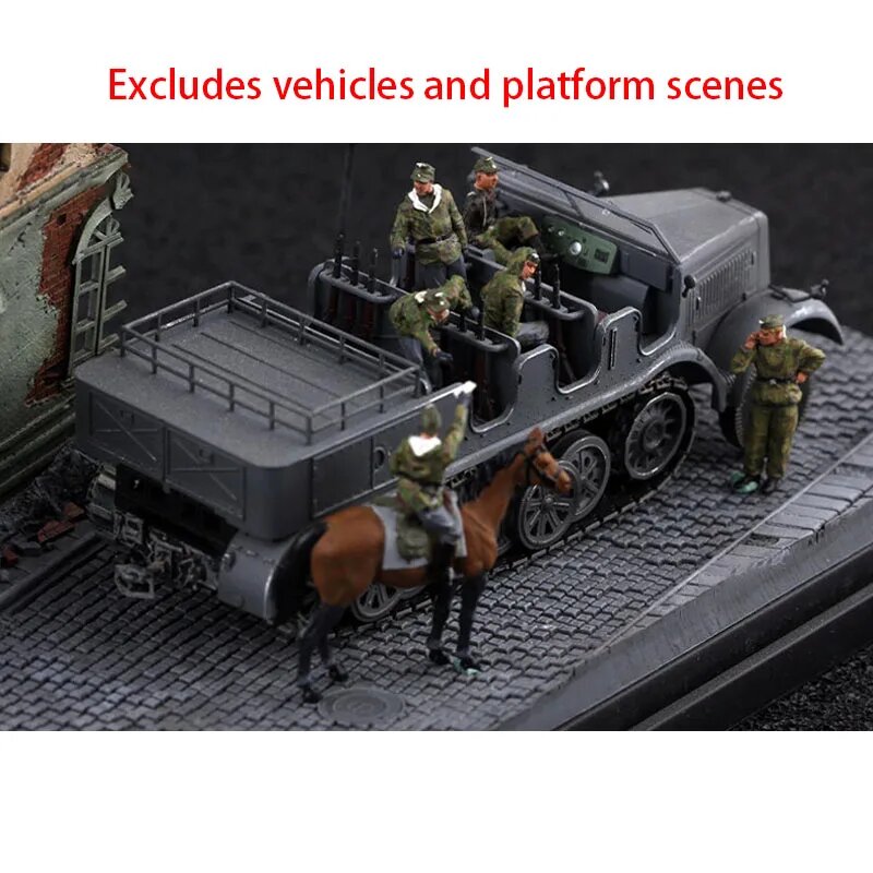 Модель WELLY "Поле боя 1/72" Кавалерия и бронетанковые войска