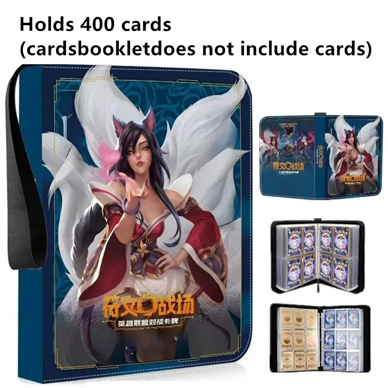 Альбом для карточек Runes Battlefield LOL Bandai 400/900 карточек D-hold 400 cards