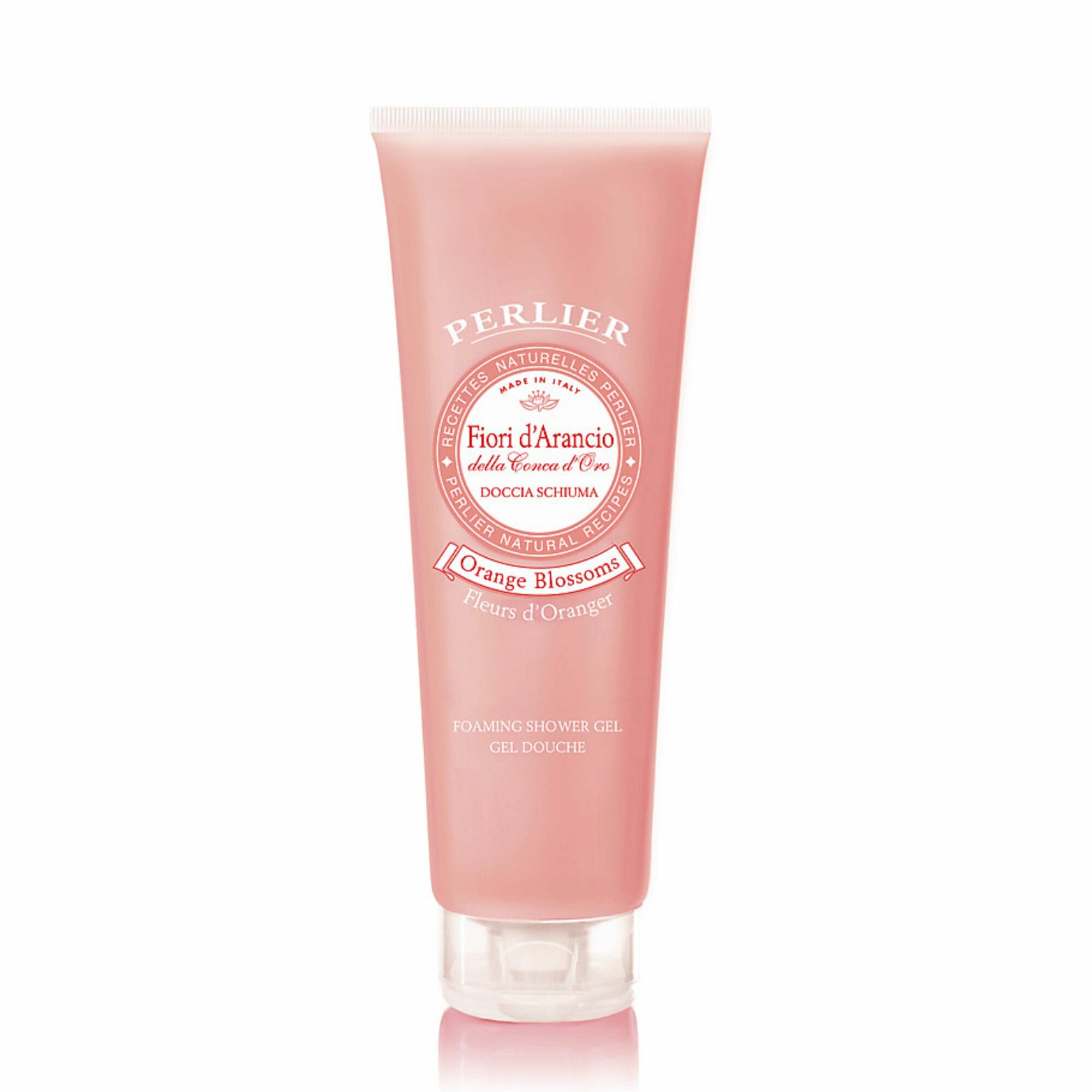 PERLIER Гель для душа Цветки апельсина ORANGE BLOSSOMFOAMING SHOWER GEL, 250 мл.