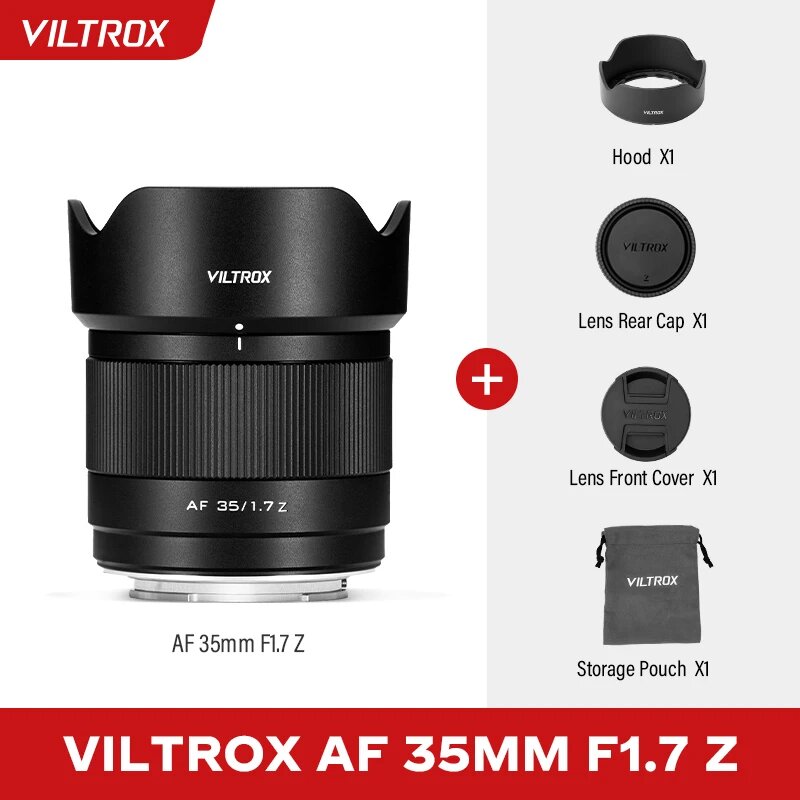 Объектив Viltrox 35mm F1.7 Air для Sony E/Nikon Z/Fuji XF Nikon Z