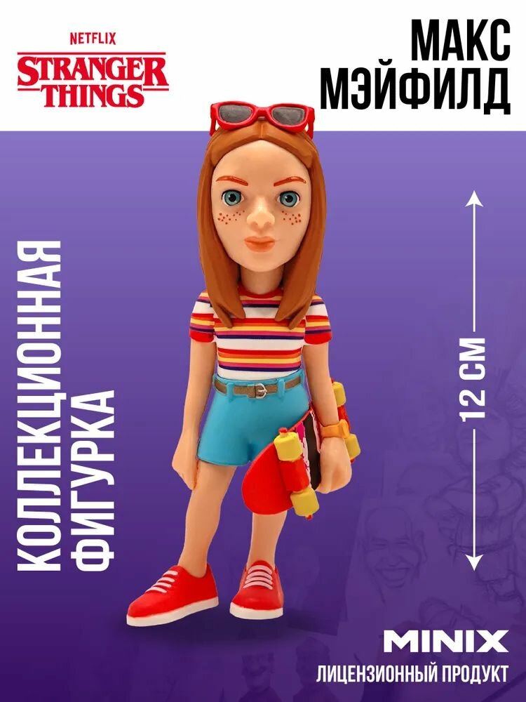 Фигурка MINIX STRANGER THINGS - Коллекционная фигурка Макс/Max, 12 см