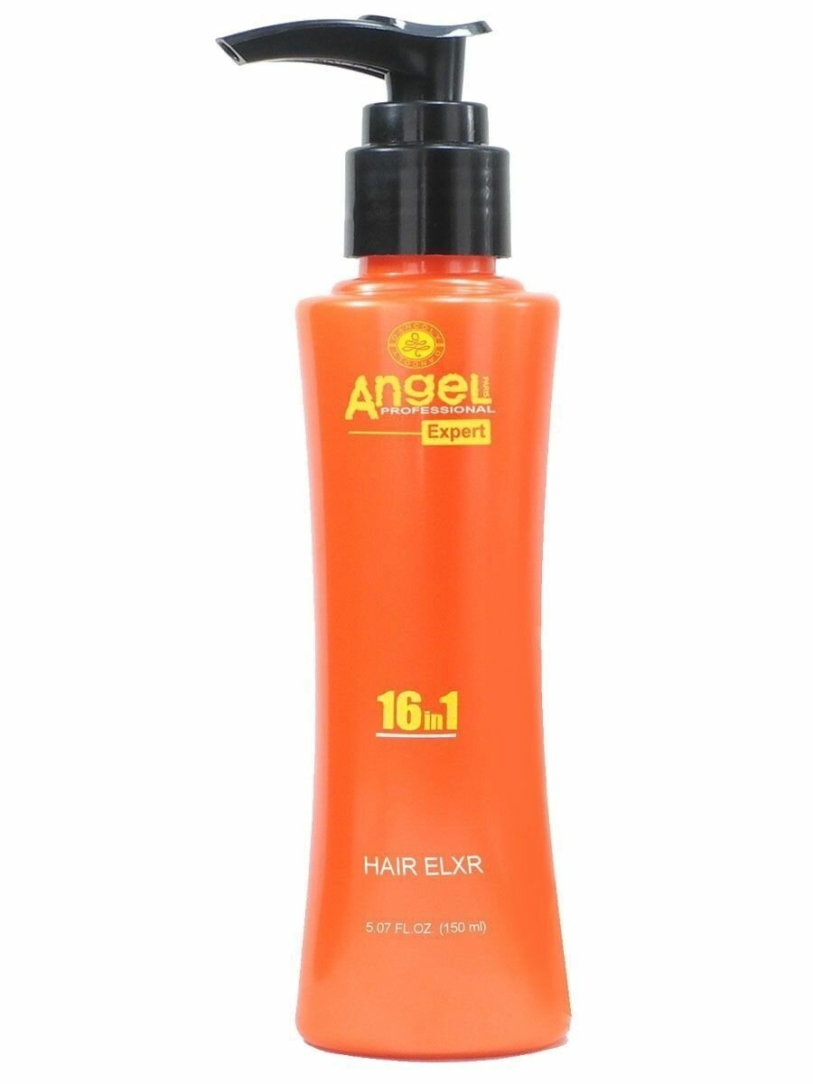 Angel Expert АЕ-301 Крем для волос 16 в 1 для защиты и блеска волос с дозатором Hair Elxr 150 мл