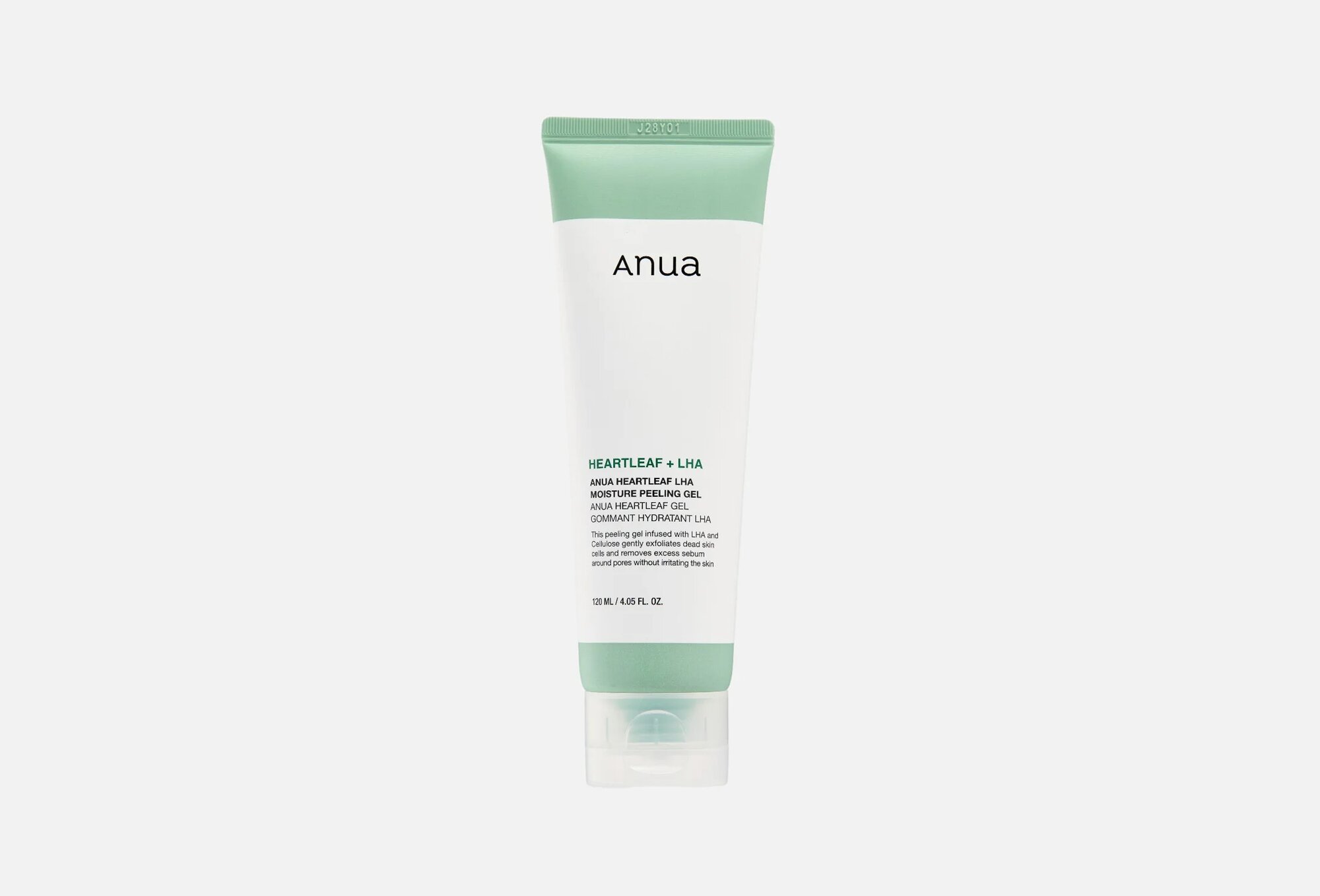 ANUA HEARTLEAF LHA MOISTURE Отшелушивающий пилинг-гель для лица 120мл