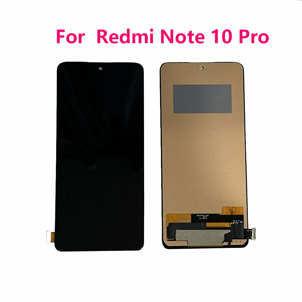 Дисплей для Xiaomi Redmi Note 10 Pro; черный ; черный ; содержать инструментов