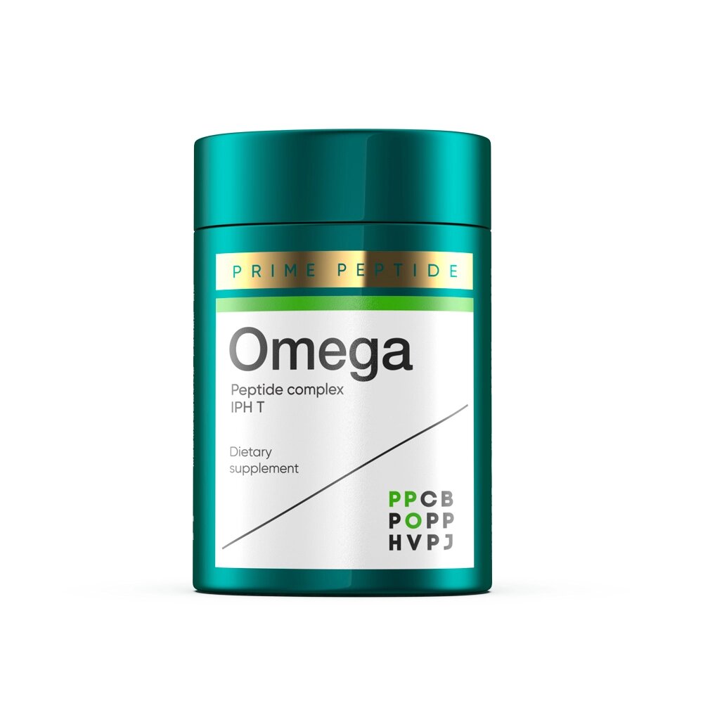 Prime Peptide Omega/Прайм Пептид Омега, 90 капсул