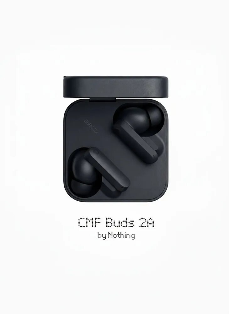 CMF Buds 2A Беспроводные внутриканальные наушники, темно-серые