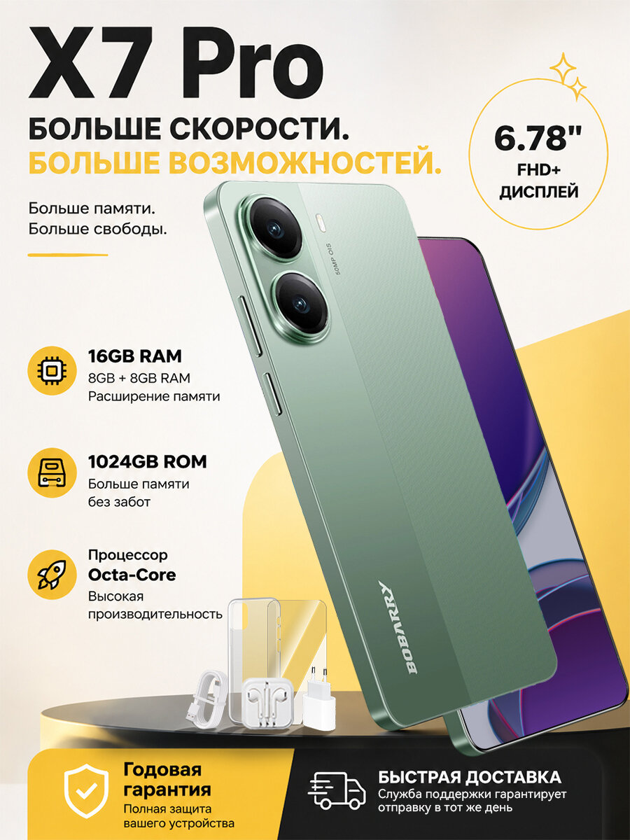 Игровой смартфон 16 ГБ + 1 ТБ, 8-ядерный процессор Dimensity 9400, 5G, двойная SIM-карта