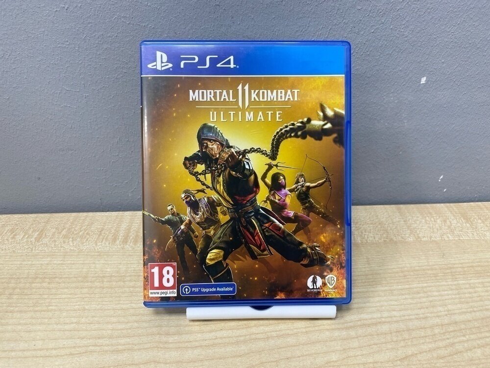 Игра Mortal Kombat 11 (XI) Ultimate PS4, PS5 Русская Версия Диск на PlayStation 4 и PlayStation 5 Б/У уценка