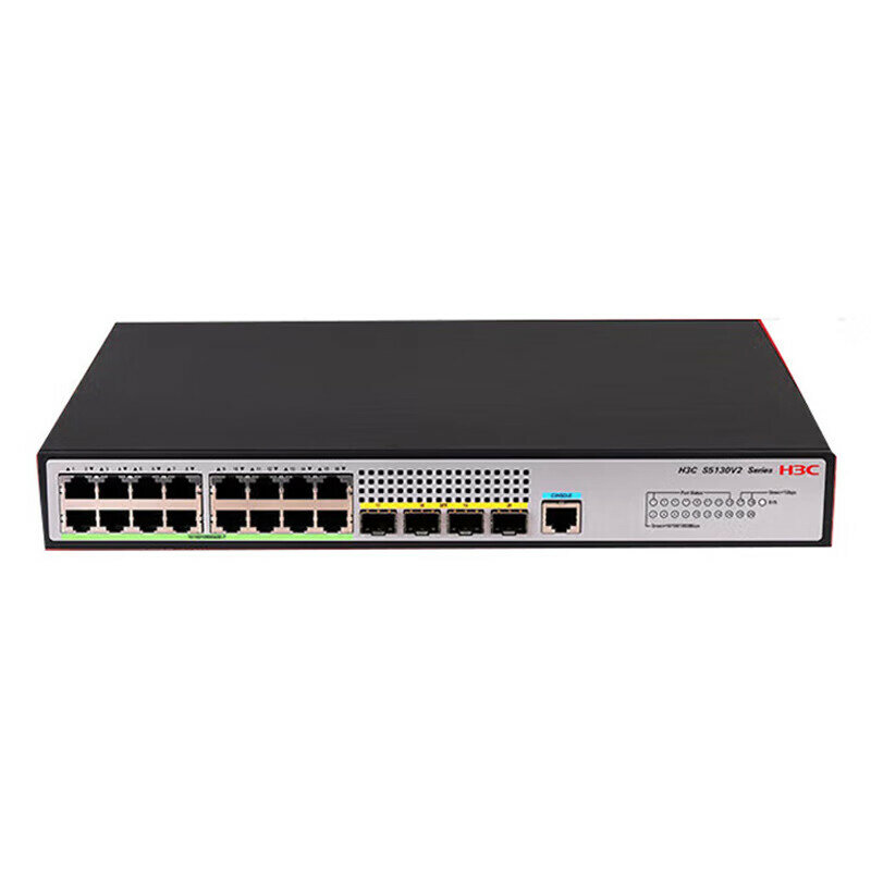 H3C S5130V2-20P 16-портовый гигабитный коммутатор с кабелем консоли Низкое шумовое исполнение Управляемый коммутатор