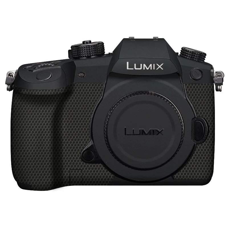Наклейка на корпус Panasonic GH5 с матовой черной поверхностью для беззеркальной камеры