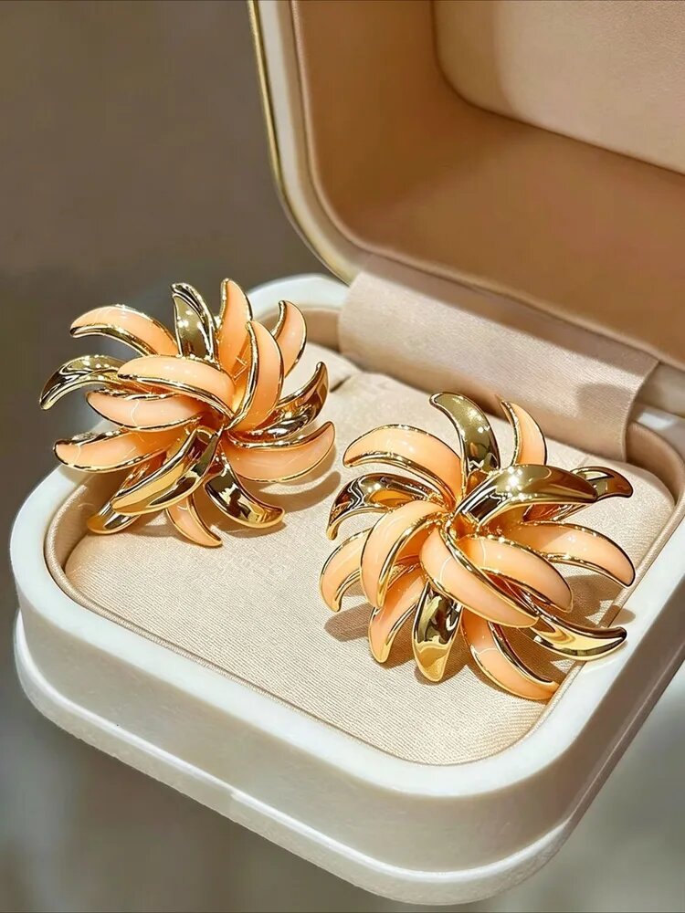 Серьги, эмаль