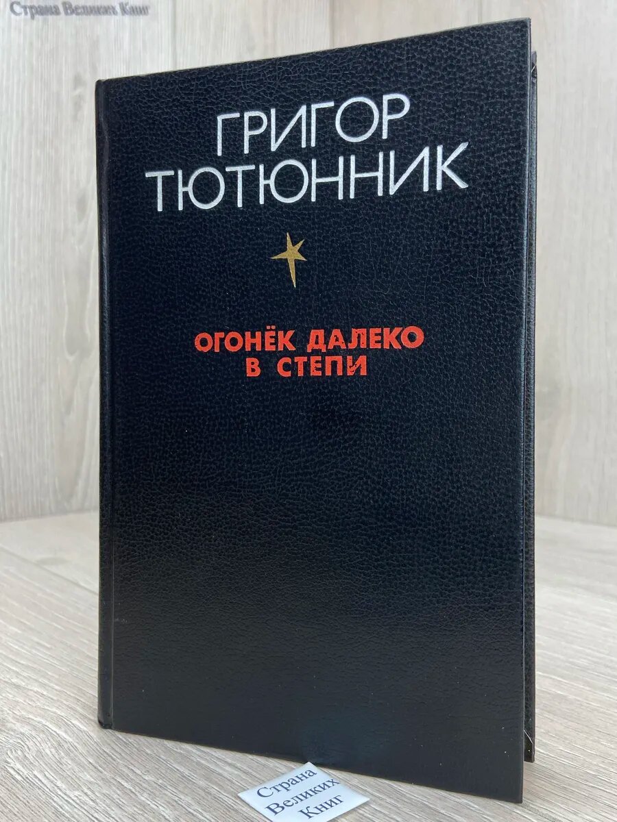 Огонёк далеко в степи
