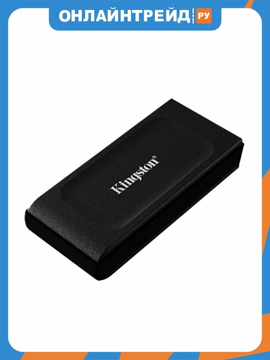 Внешний SSD диск Kingston XS1000 2TB USB3.2 Gen 1 (SXS1000/2000G) черный