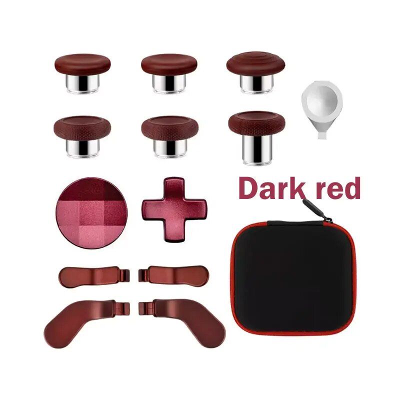 Комплект аксессуаров для Xbox One Elite Series 2 Бордовый, Бордовый, Dark Red