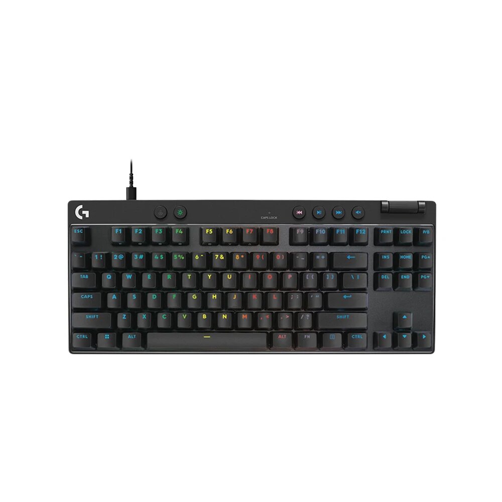 Logitech PRO X TKL RAPID Механическая Клавиатура 87 Кнопок 3235