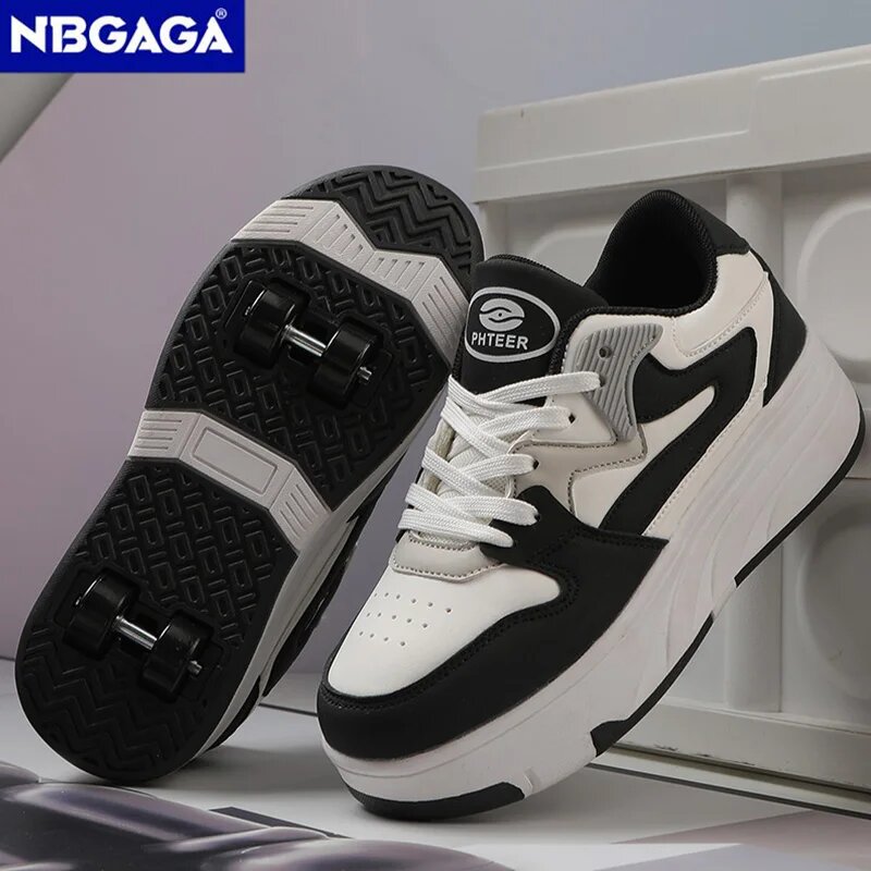 Роликовые Коньки Для Подростков White Black