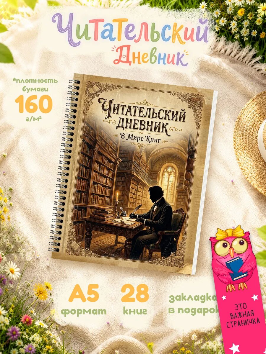 Читательский дневник 1 класс для девочки и мальчика на лето