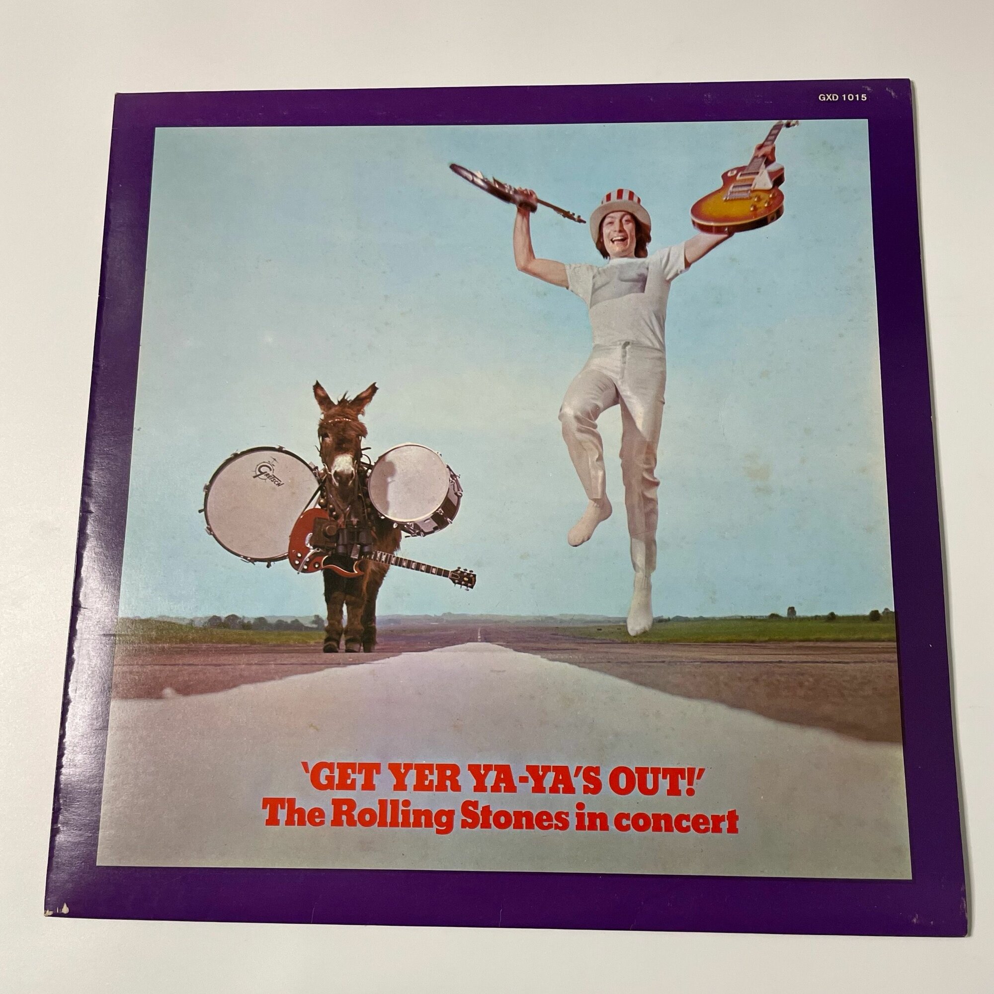 Винтажная виниловая пластинка LP The Rolling Stones, Get Yer Ya Ya Out, The Rolling Stones In Concert (Япония 1976) (Без Оби)