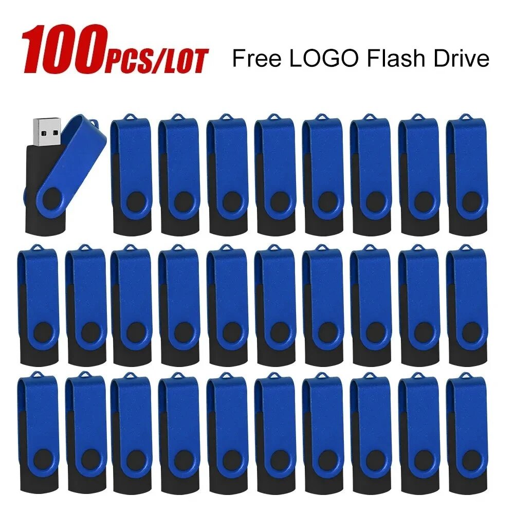 KAWEIDA USB флешка 2.0 металлическая 1ГБ/4ГБ/512МБ