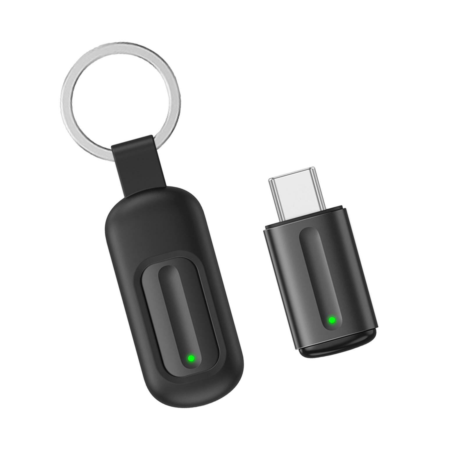 Адаптер для ИК-пульта дистанционного управления смартфона Type-C, защита от пыли, для легкого телефона и вентилятора, черный.