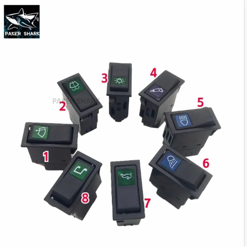 Переключатель подрулевой для экскаваторов Doosan Daewoo DH80, DH150-7-9, DH200, DH215-7-9, DH225, DH300-7-9 (дворники, фары, регулировка скорости)
