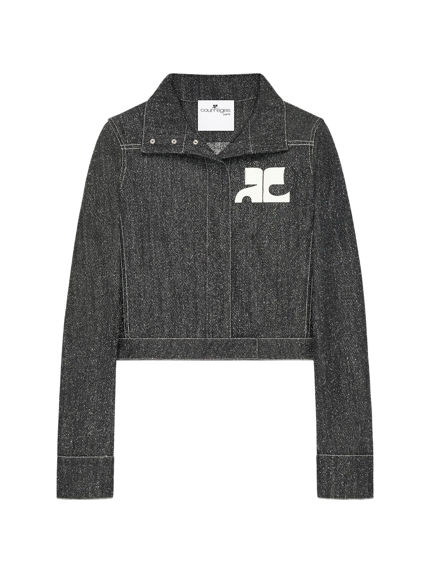 Куртка Logo-patch denim jacket