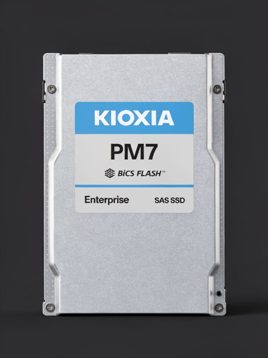 Kioxia 15,36 ТБ Внутренний SSD-диск Toshiba KPM7VRUG15T3 Накопитель SSD KIOXIA PM7-R, 15.36Tb, 2.5", SAS 24G, R/W 4200/4100, 2.5", SAS (KPM7VRUG15T3)