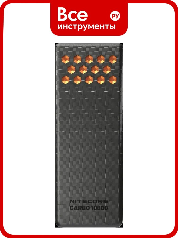 Внешний аккумулятор (Power Bank) Nitecore CARBO 10000 GEN2 Orange 3411