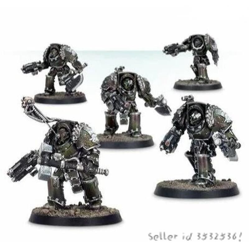 Iron Hands Gorgon Terminators / Вархаммер 40к смола / Warhammer 40000 миниатюры