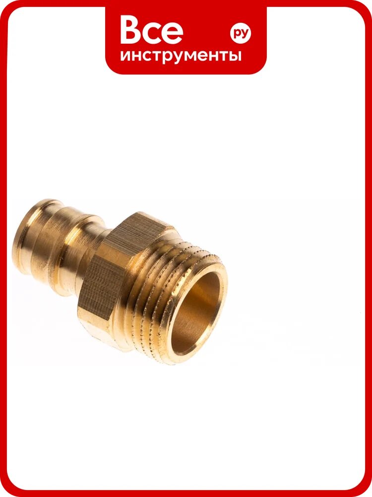 Муфта PE-X HG латунь Дн 16x1/2" НР (QE) 1892846