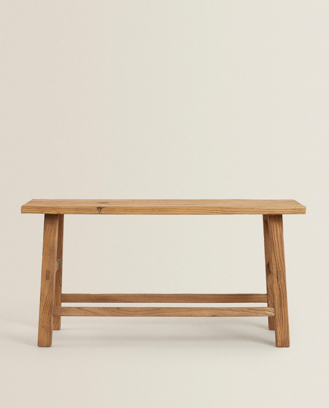 Скамья ZARA HOME из вяза, светло-бежевый, 46 x 91 x 26 см 9327/073/052-99