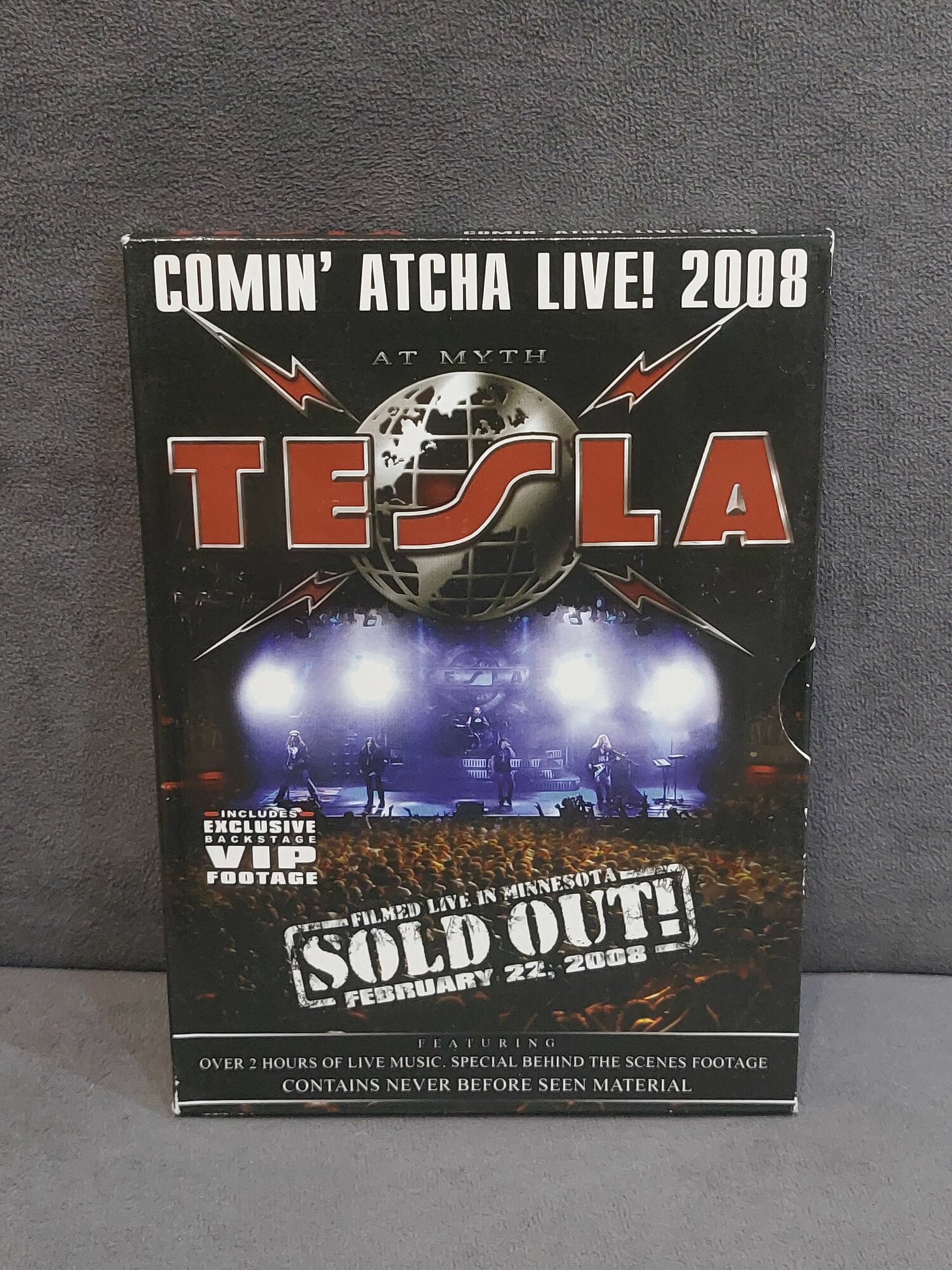 DVD Музыка Tesla - Comin' Atcha Live! 2008