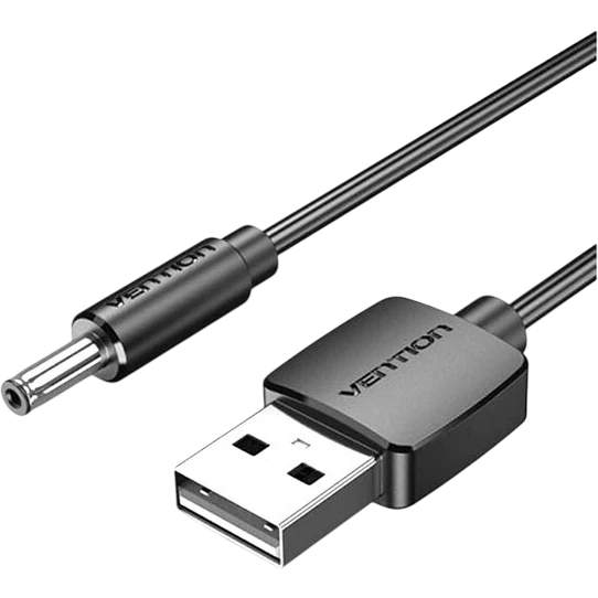 Vention CEXBD Кабель Vention USB AM/DC-jack 3.5мм M - 0.5м Чёрный