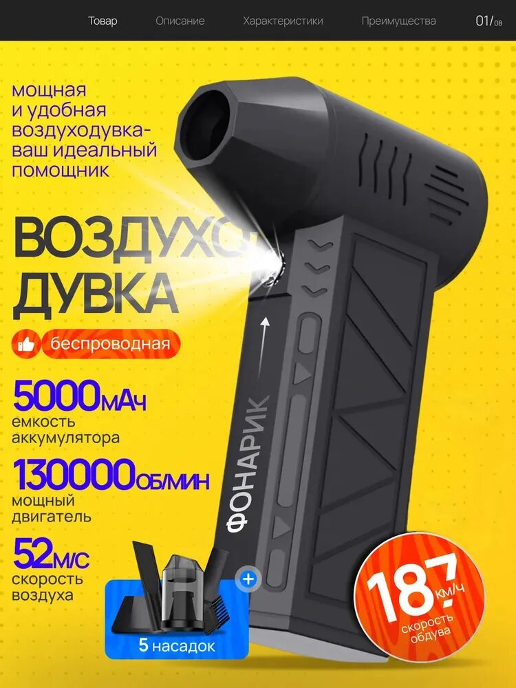 Guangyuan Воздуходувка 230 Вт