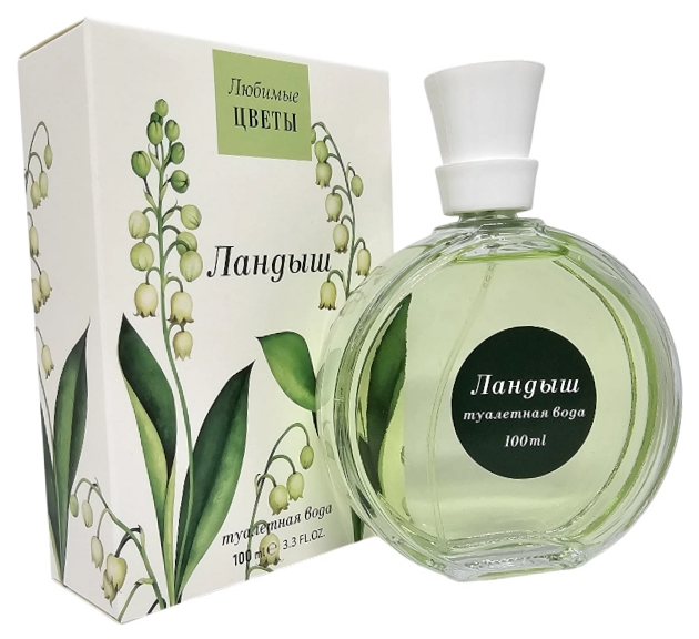 Туалетная вода Дельта парфюм Ландыш Любимые Цветы 100 мл женская - Delta Parfum Lyubimye
