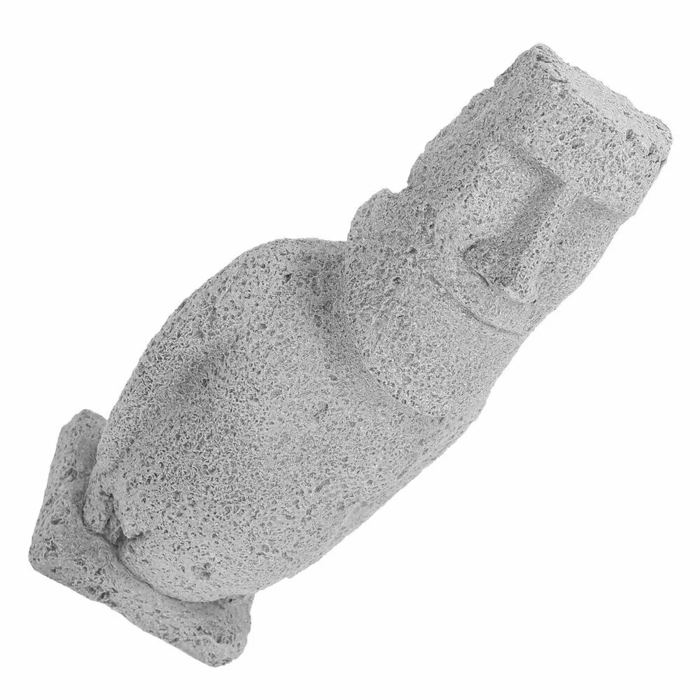 Фигурка декоративная Grey Моаи, высота 3.45 см, длина 12.16 см