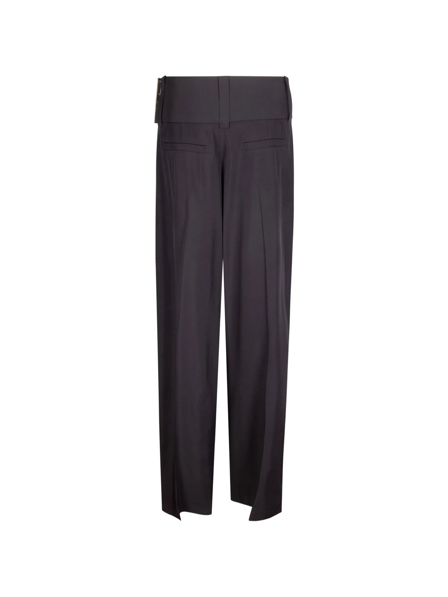 Брюки SPORTMAX High-waisted trousers, размер 38, черный — фото 1