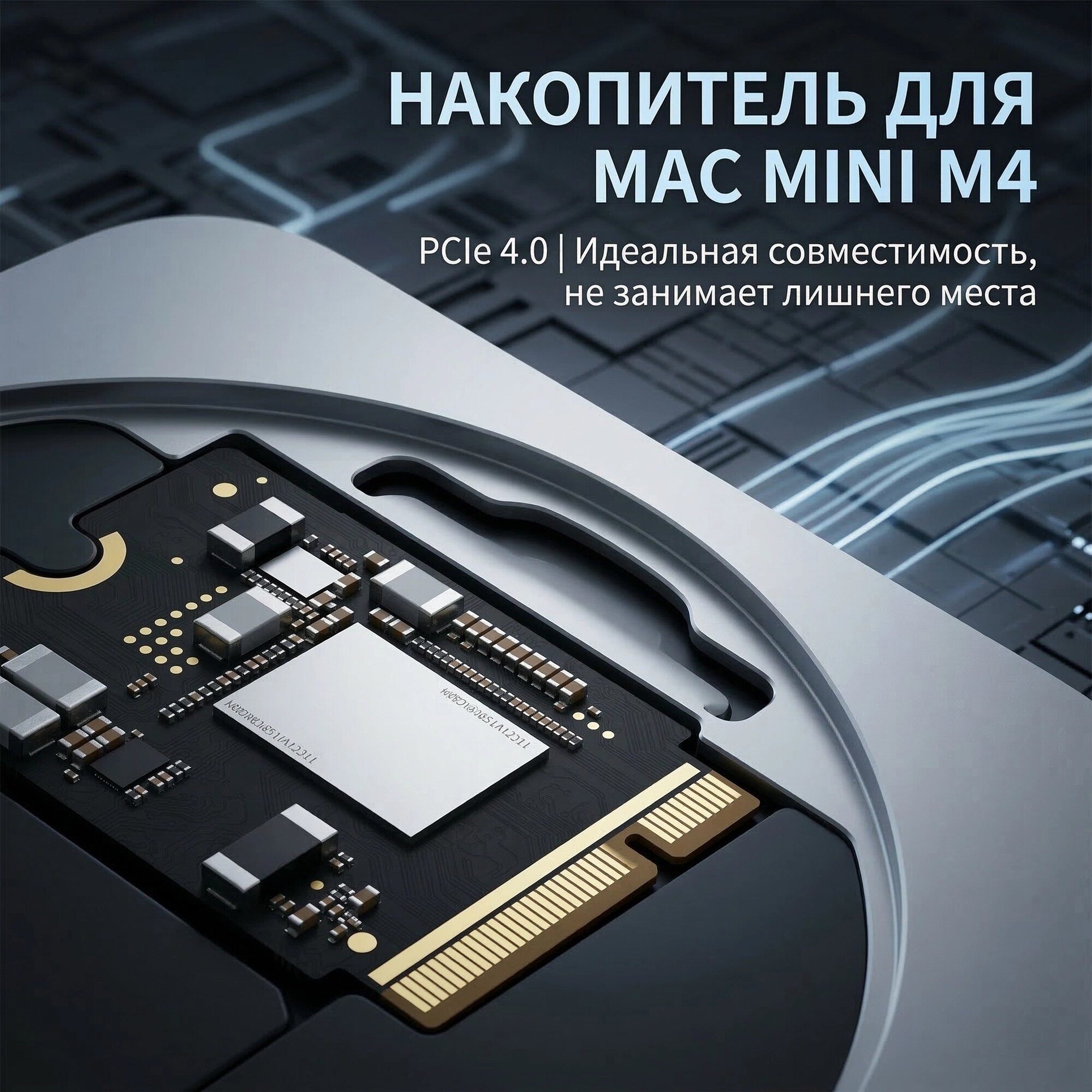 Внешний SSD для Mac Mini M4: собираем быстрый накопитель на 2TB своими руками