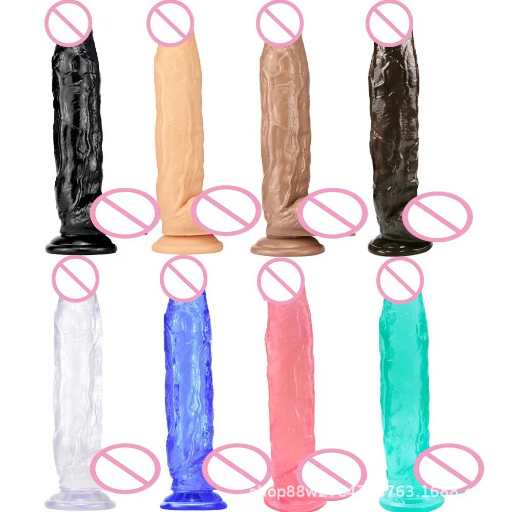 Очень большой, толстый и длинный реалистичный фаллоимитатор от Amazon, мягкий и сексуальный искусственный пенис, эротический товар для взрослых женщин, устройство для мастурбации.