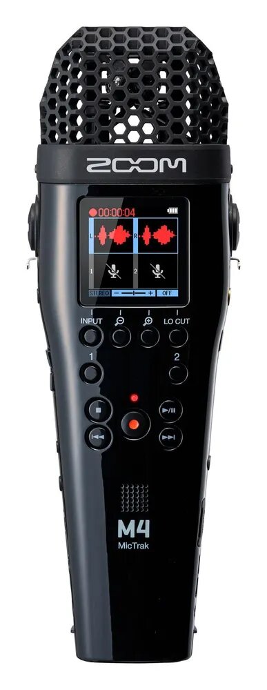 Студийный комплект для звукозаписи универсальный Zoom M4, черный, хром