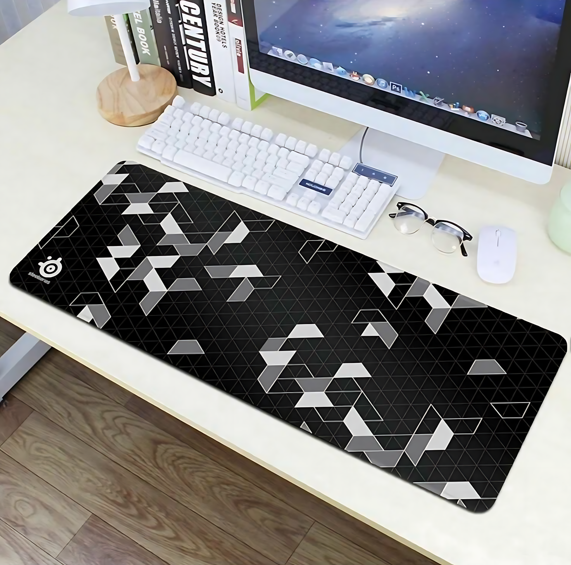 Коврик для мыши Steelseries QcK Edge, игровой коврик для киберспорта XL, 900X400X3 мм