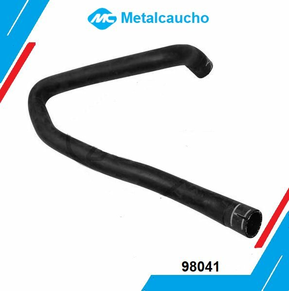 Патрубок радиатора Metalcaucho 98041 для VW GOLF V PLUS (2005-2014) (1K0121086AJ)