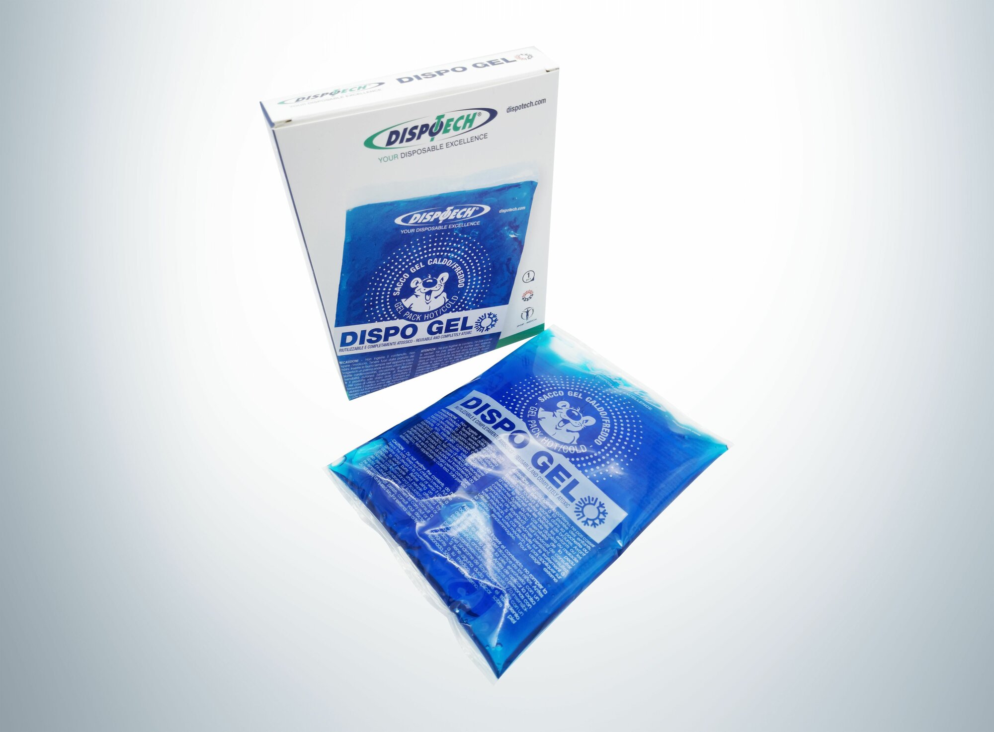 Компресс холодно-горячий Dispotech Dispo GEL, 11х11 см, 11x11 см