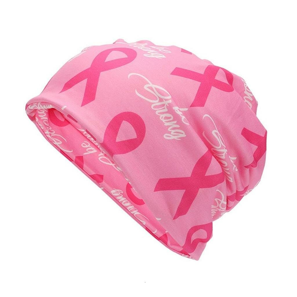 Головной убор с лентой осознания рака груди, СТИЛЬ2