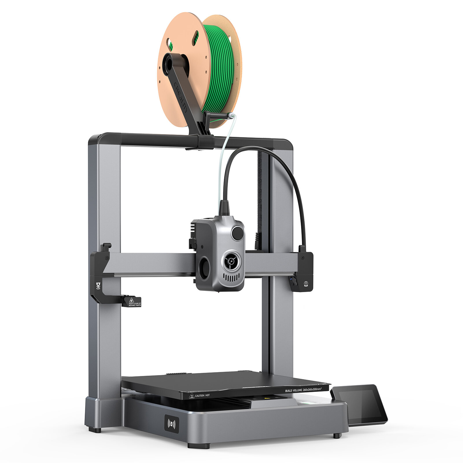 3D принтер Creality Hi, 500мм/с, поддержка CFS, автоуровень, объем 260x260x300мм, US Plug