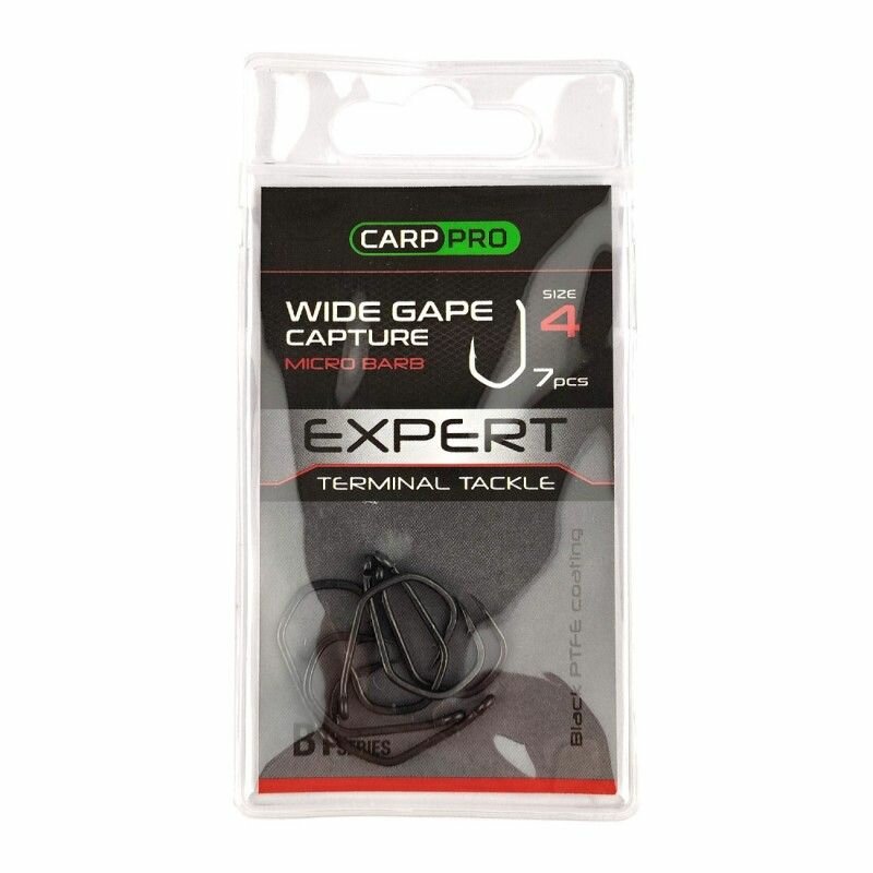 CARP PRO Крючок Pro Wide Gape Сapture №4 7шт