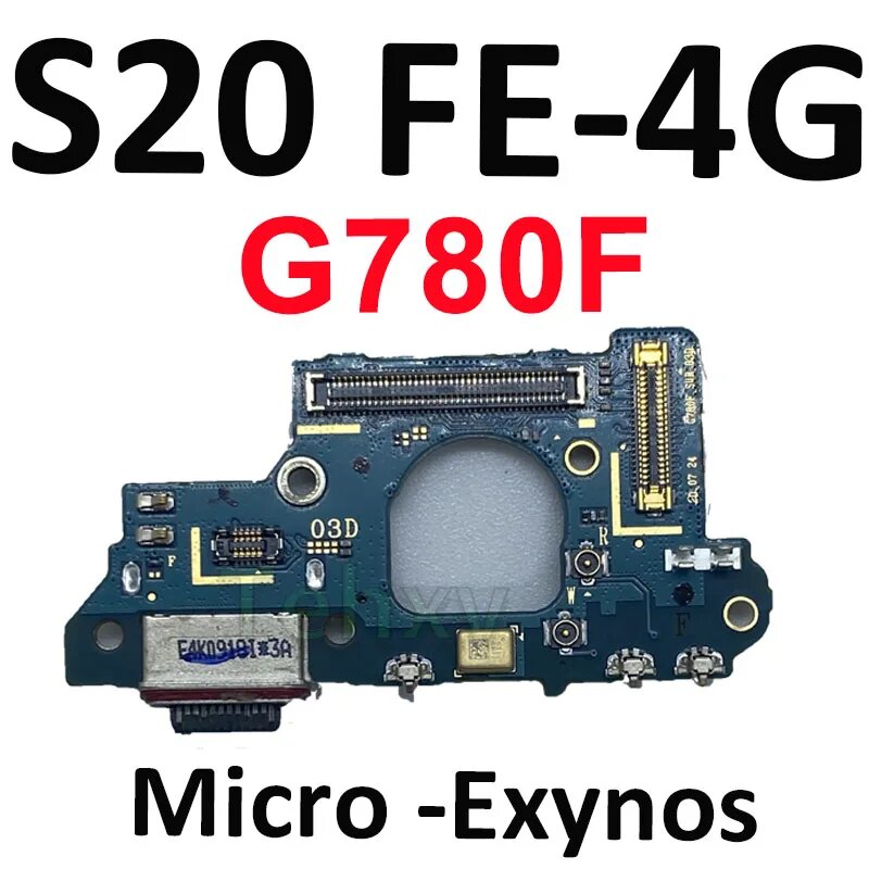 Samsung Galaxy S20 FE 4G G780F Micro Dock плата